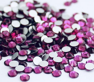 Rhinestone hq rhinestones supplier crystal ab non hotfix flat back ...